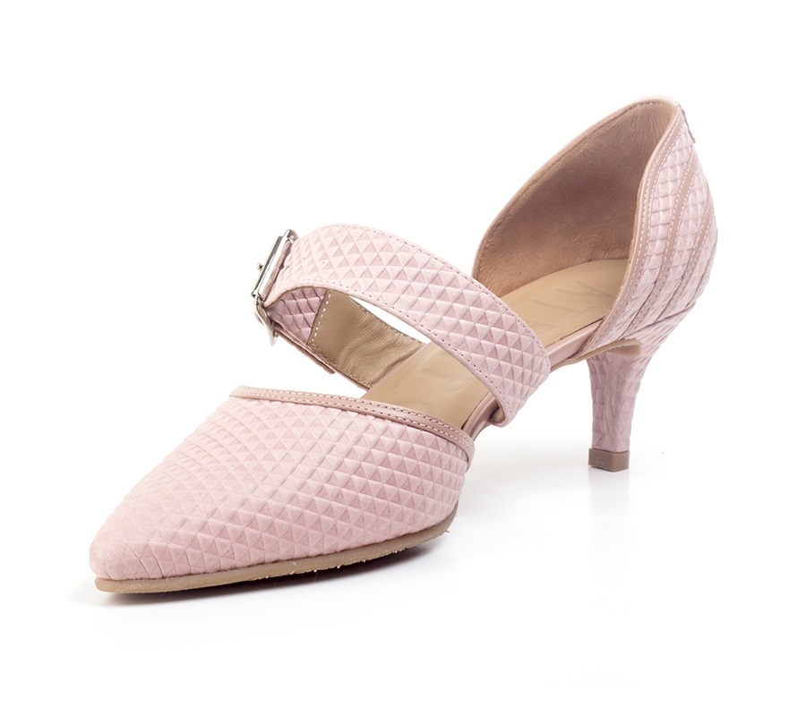 Shuzzos - Stiletto - Dominic Kitten Heels - Rosa